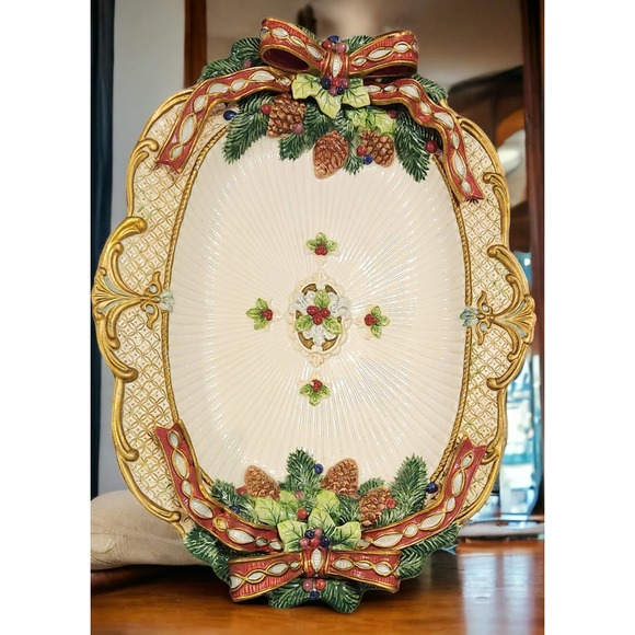 Fitz and Floyd | Holiday | Fitz And Floyd Classics Florentine Christmas ...